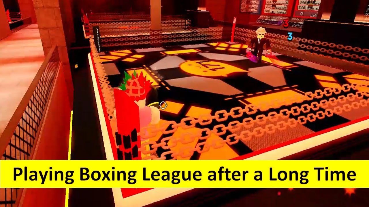 Playing Boxing League After a Long Time on PC || Playing Boxing League ...