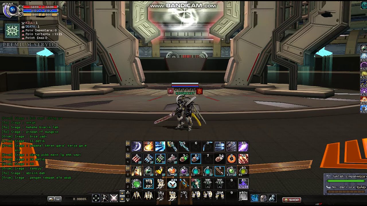 Efek Armor Dewan Accretia RF Online (Ranger & Warrior) - Server Pegasus ...