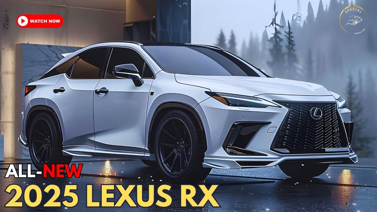 Finally Coming! 2025 Lexus RX Hybrid Model - Official Reveal! - YouTube