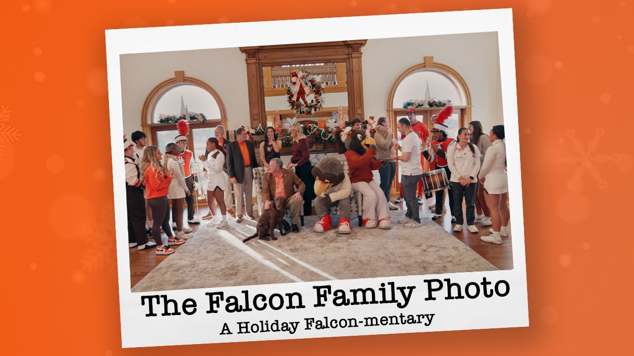 The Falcon Family Photo: A BGSU Holiday Falcon-mentary - YouTube