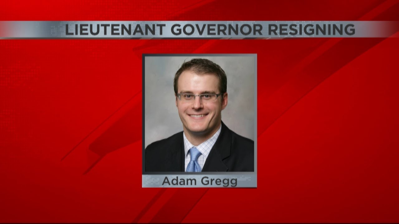 Lieutenant Governor Adam Gregg stepping down effective immediately to ...