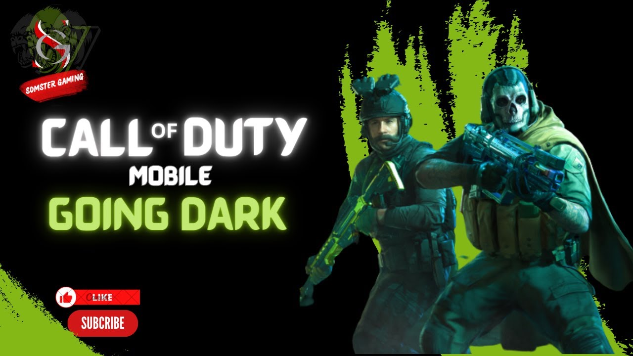 SOMSTER GAMING| call of duty mobile | codm | mutiplayer | going dark ...