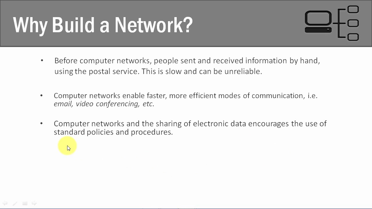 07 Why Build a Computer Network - YouTube