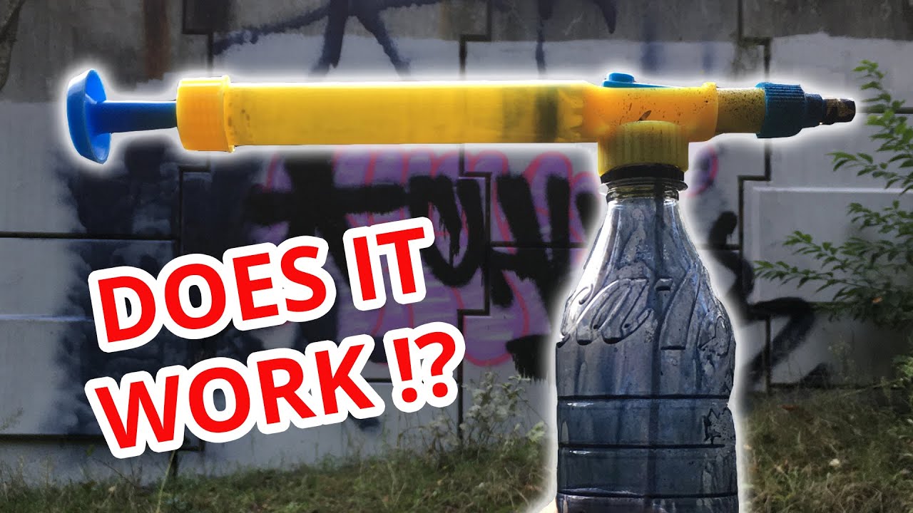 Graffiti COMPACT SPRAYER on a BUDGET - YouTube