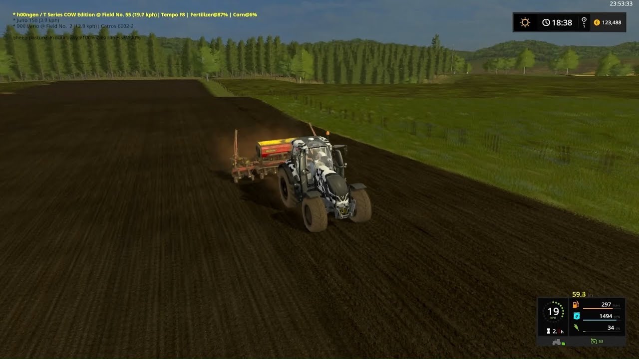 FS17 Timelapse 9 (The Valley The Old Farm) - Planting some corn! - YouTube