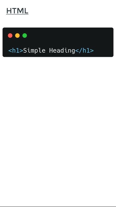 Simple Heading Animation Using Css Css Htmlcss Frontenddev Youtube