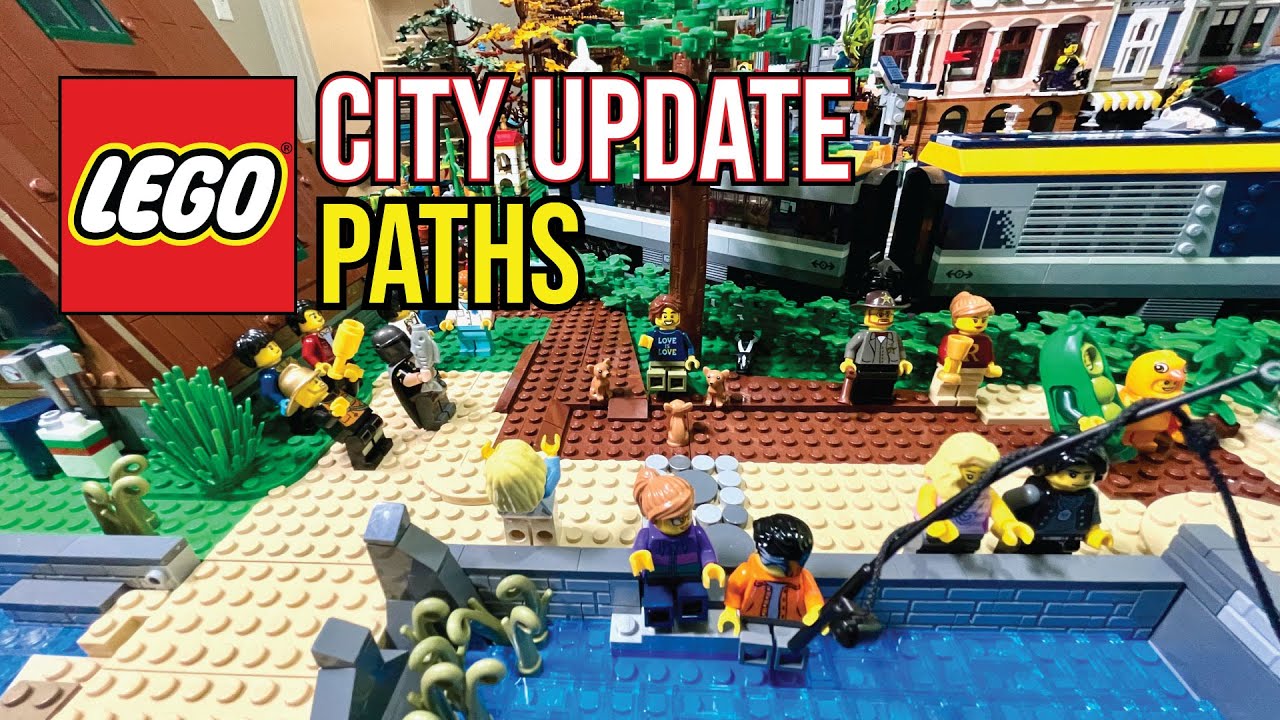 LEGO - City Update - Paths - YouTube