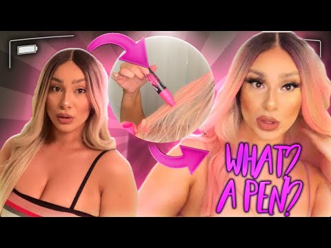 Dying my hair PINK with KIDS HAIR DYE PEN - CELI VEE