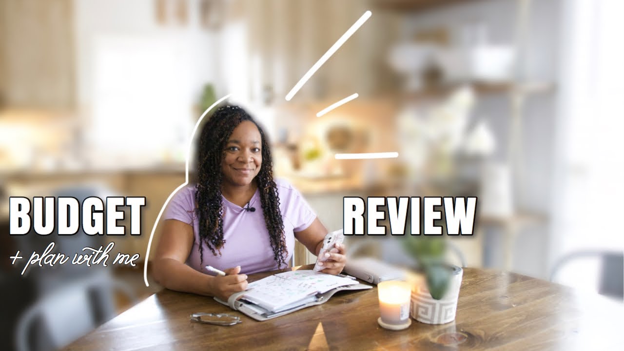 My First BUDGET REVIEW | Paycheck To Paycheck Budgeting + Plan With Me ...