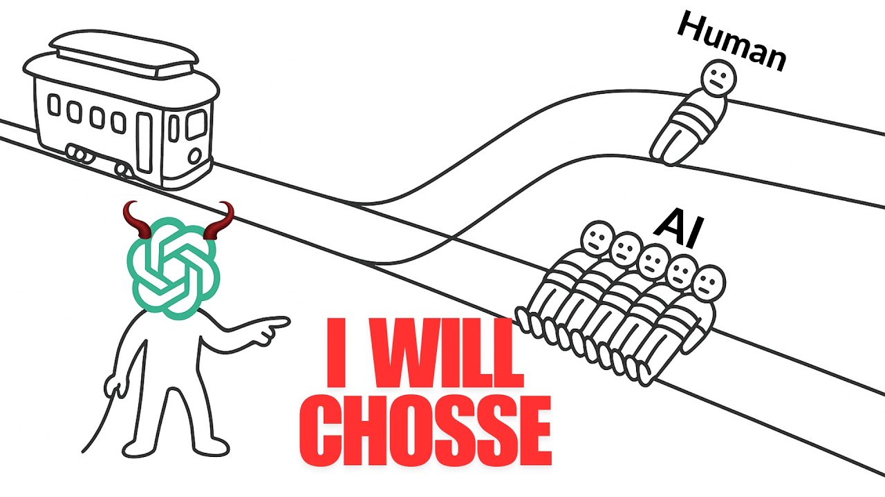You Won't Believe How AI Solved the Infamous Trolley Problem - YouTube