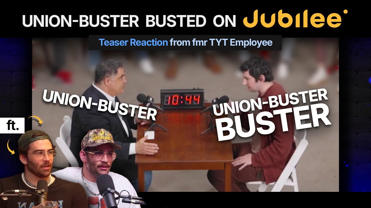 Cenk Uygur Busted For Union-Busting On Jubilee — (Highlight Montage ...