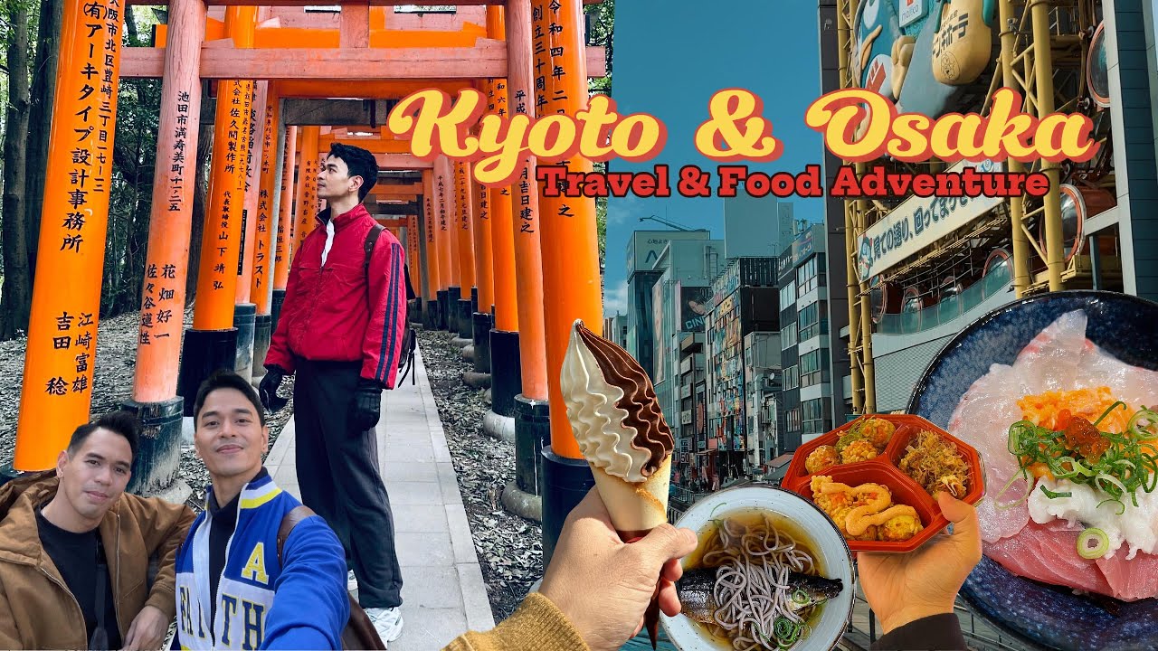 Ultimate Kyoto & Osaka Food & Travel Adventure | Japan Vlog - YouTube