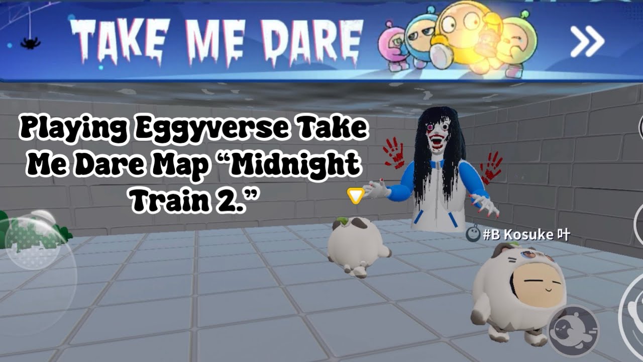 Playing Eggyverse Take Me Dare Map “ Midnight Train 2.” - Eggy Party ...