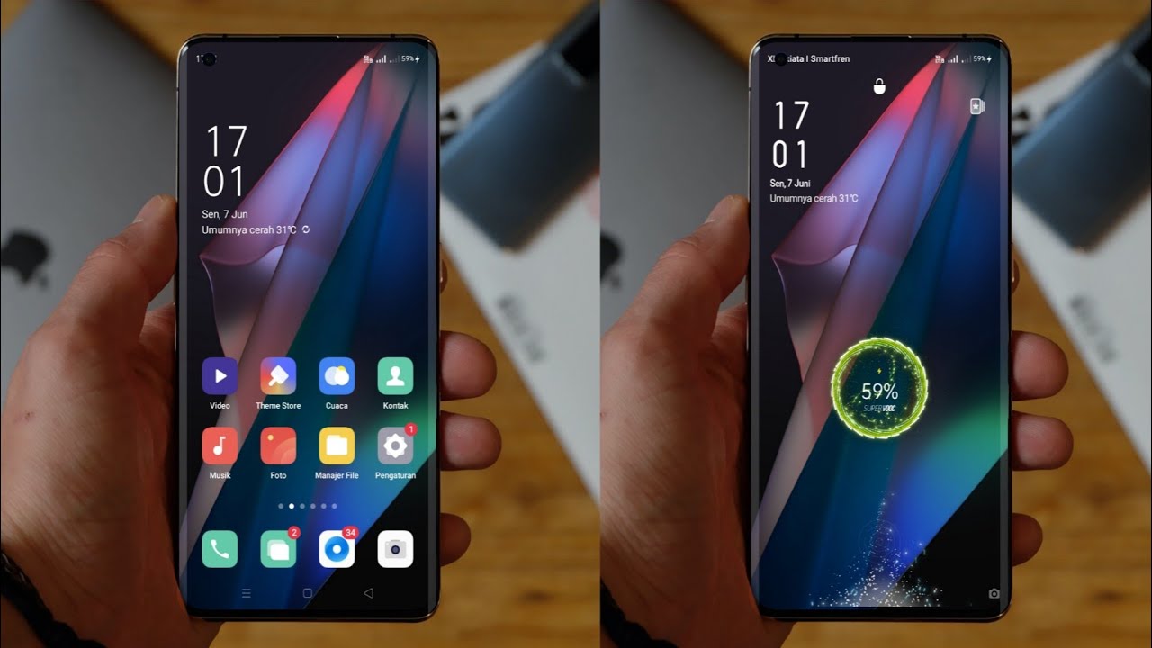 Tema Oppo & Realme - Oppo Find X 3 Theme - YouTube