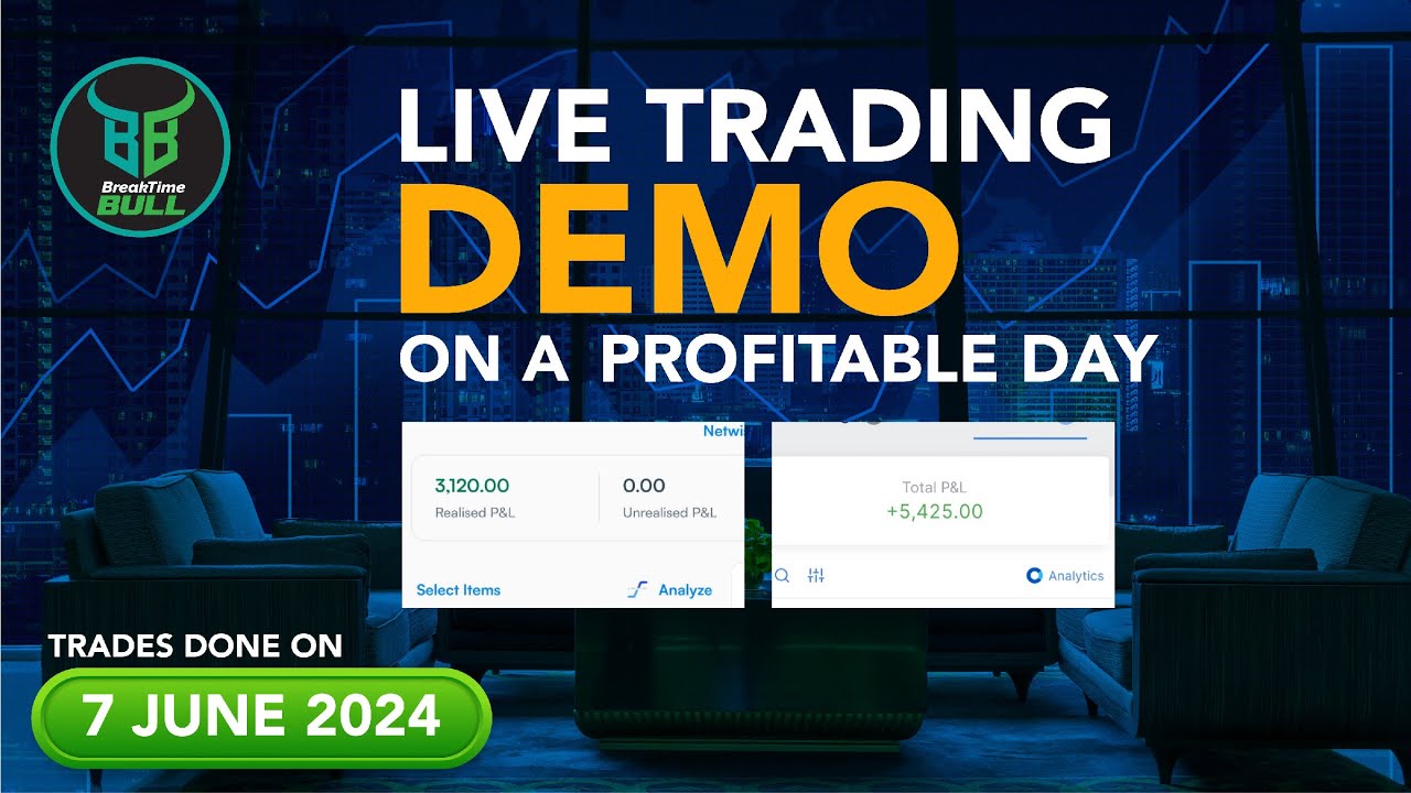 Live Trade demo on June 7. Nearly 10K Profit - YouTube
