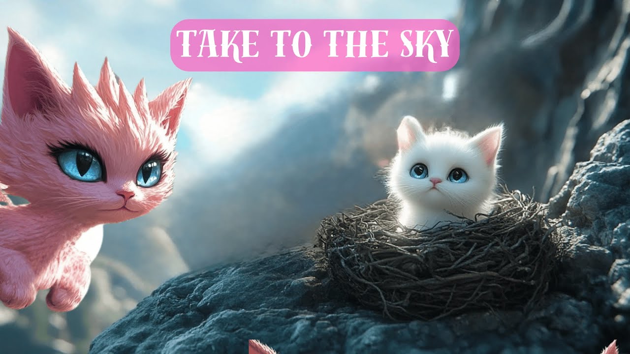 Cute Kitten Learns to Trust Dragon #shortvideo - YouTube