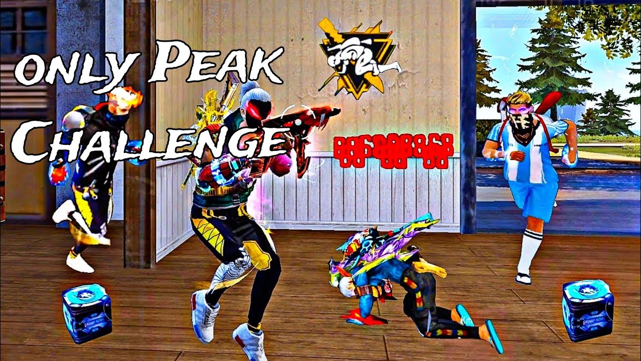 Only Peak Challenge 90% Headshot Rate ⚡| duo Vs Squad Full Gameplay ...