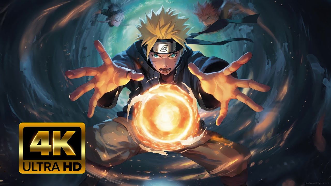 Naruto Fireball🔥 Jutsu Live 4K Wallpaper: Explosive Power For PC # ...