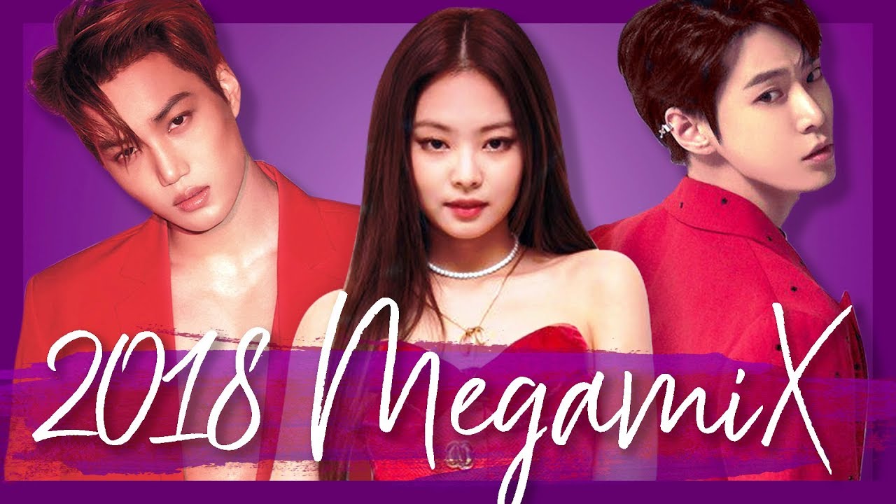 A YEAR IN K-POP | 2018 MEGAMIX (50+ songs!) - YouTube