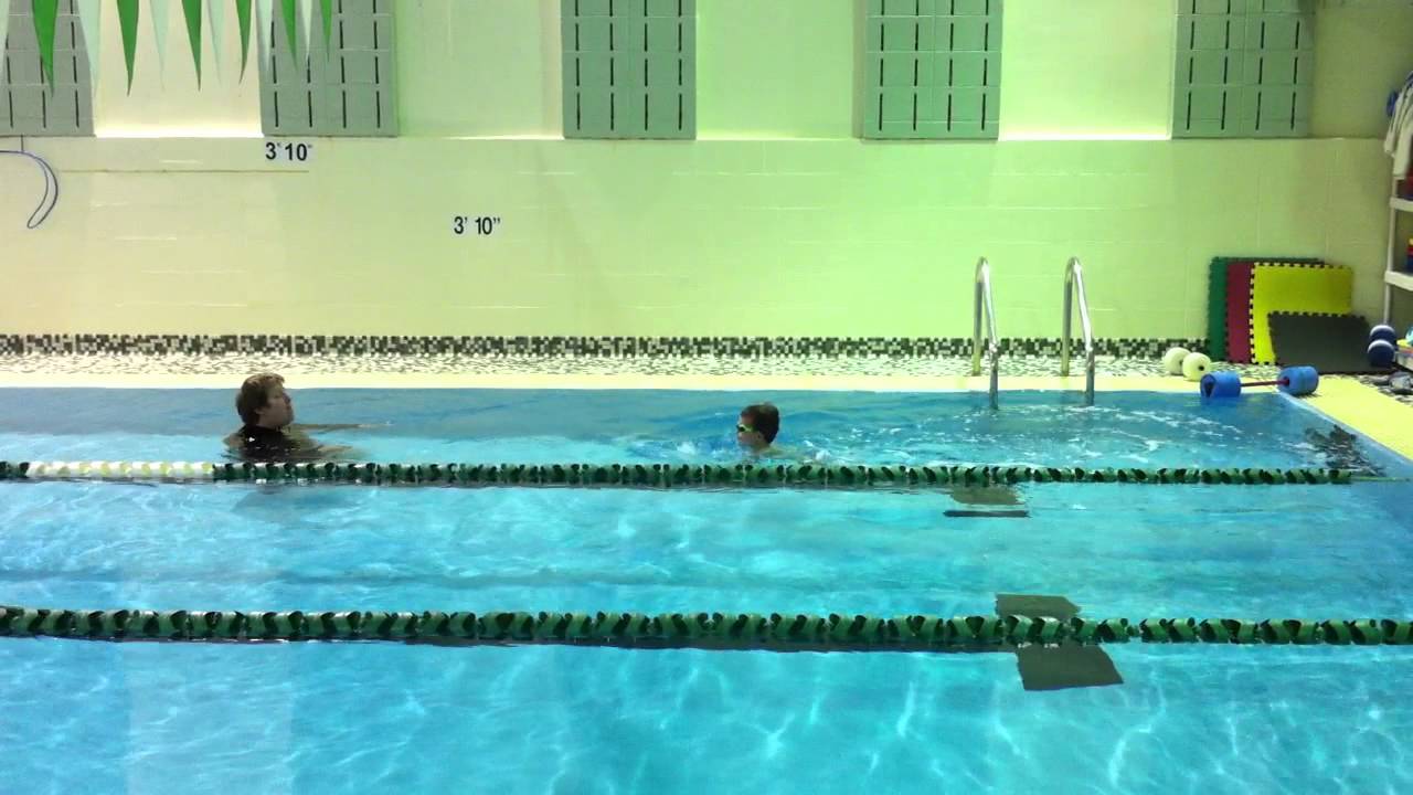 jack swimming 20 ft dec11 - YouTube