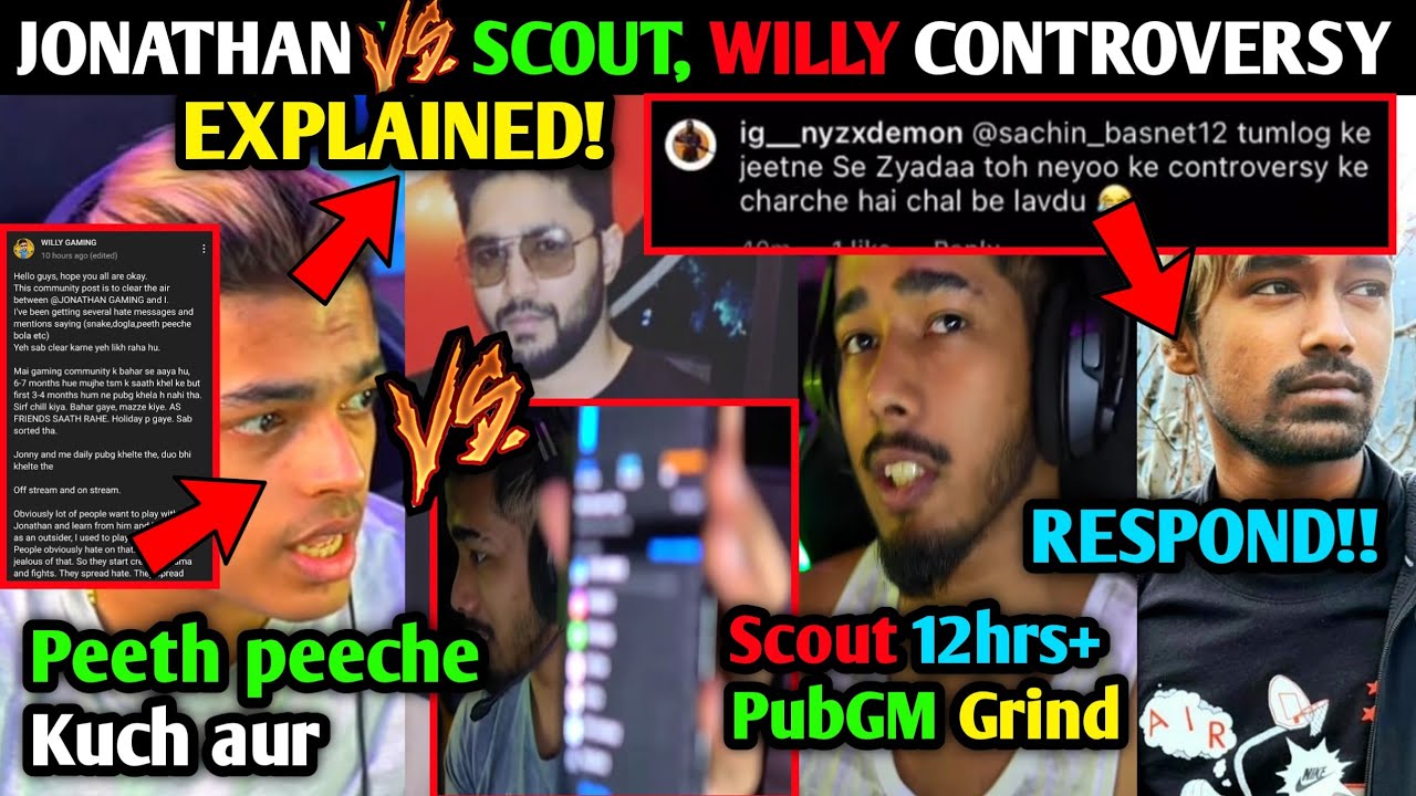 Jonathan Vs Scout, Willy Complete Controversy Explained | Scout 12Hrs ...