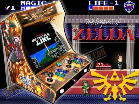 Arcade Cabinet Machine - presenta - Mini Cabinato modello The Legend Of ...