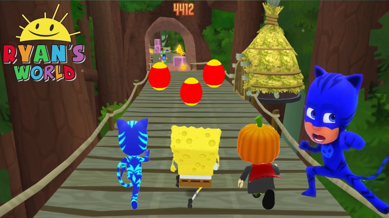 Tag with Ryan Updates Unlocked | Jack O'Lantern vs SpongeBob ...