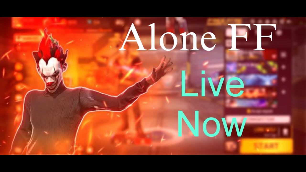 Alone FF Live..👍🖤..... - YouTube