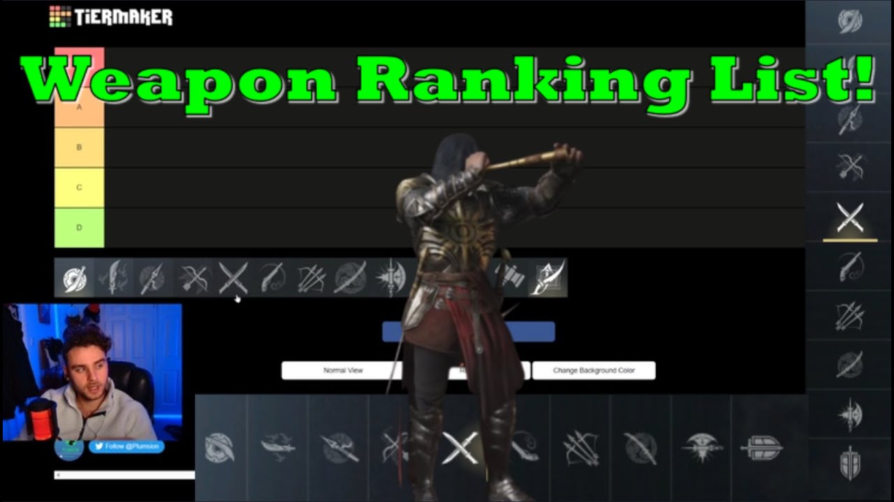 Conqueror's Blade - Weapon Ranking List!! - YouTube