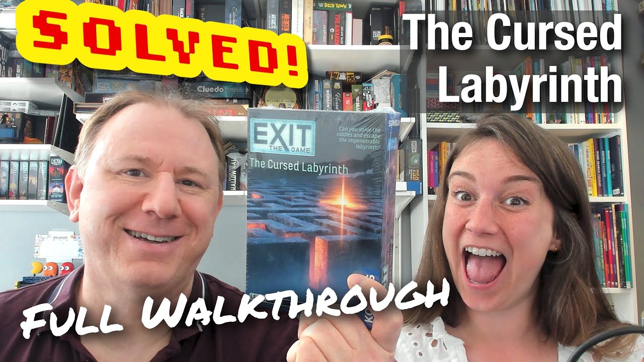 Solved! Exit: The Cursed Labyrinth - full walkthrough + solution with Dr Gareth and Laura - YouTube