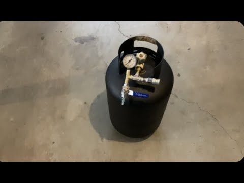 How To Make A Portable Compressed Air Tank DIY - YouTube