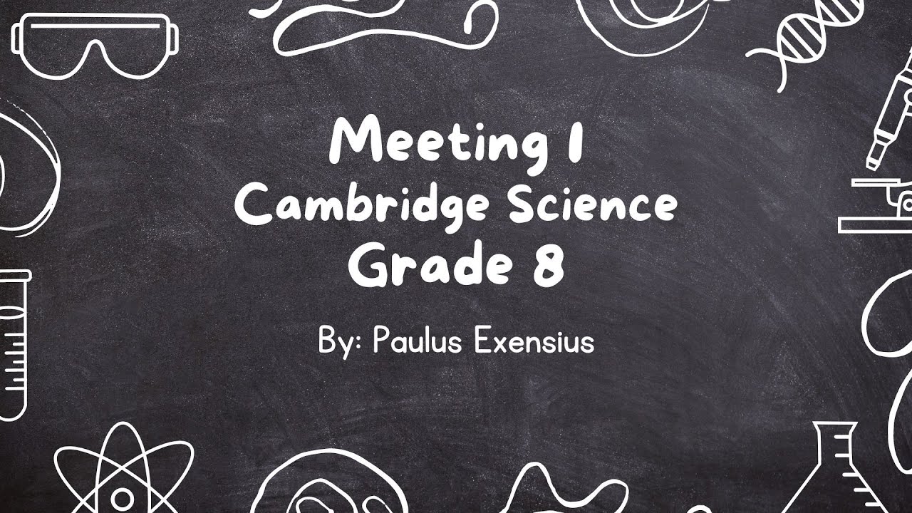 Cambridge Science Grade 8 - Maintaining Life - YouTube