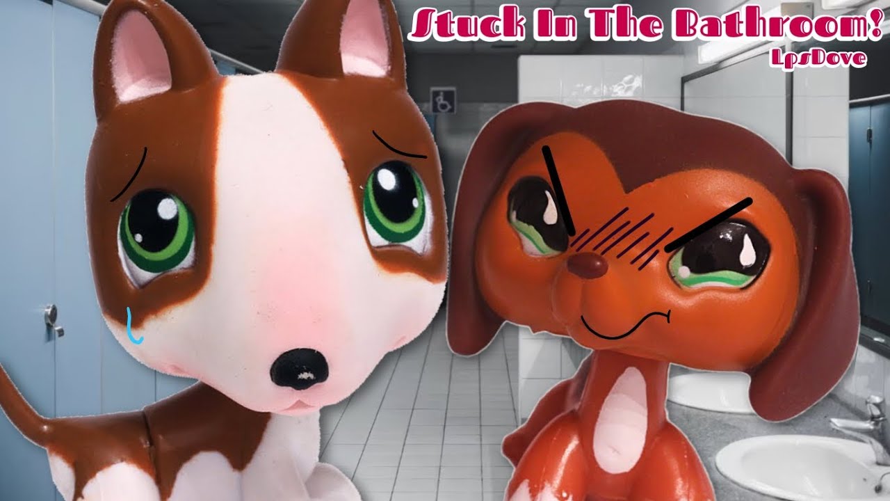 LPS: Stuck in The Bathroom! (FUNNY SKIT) - YouTube