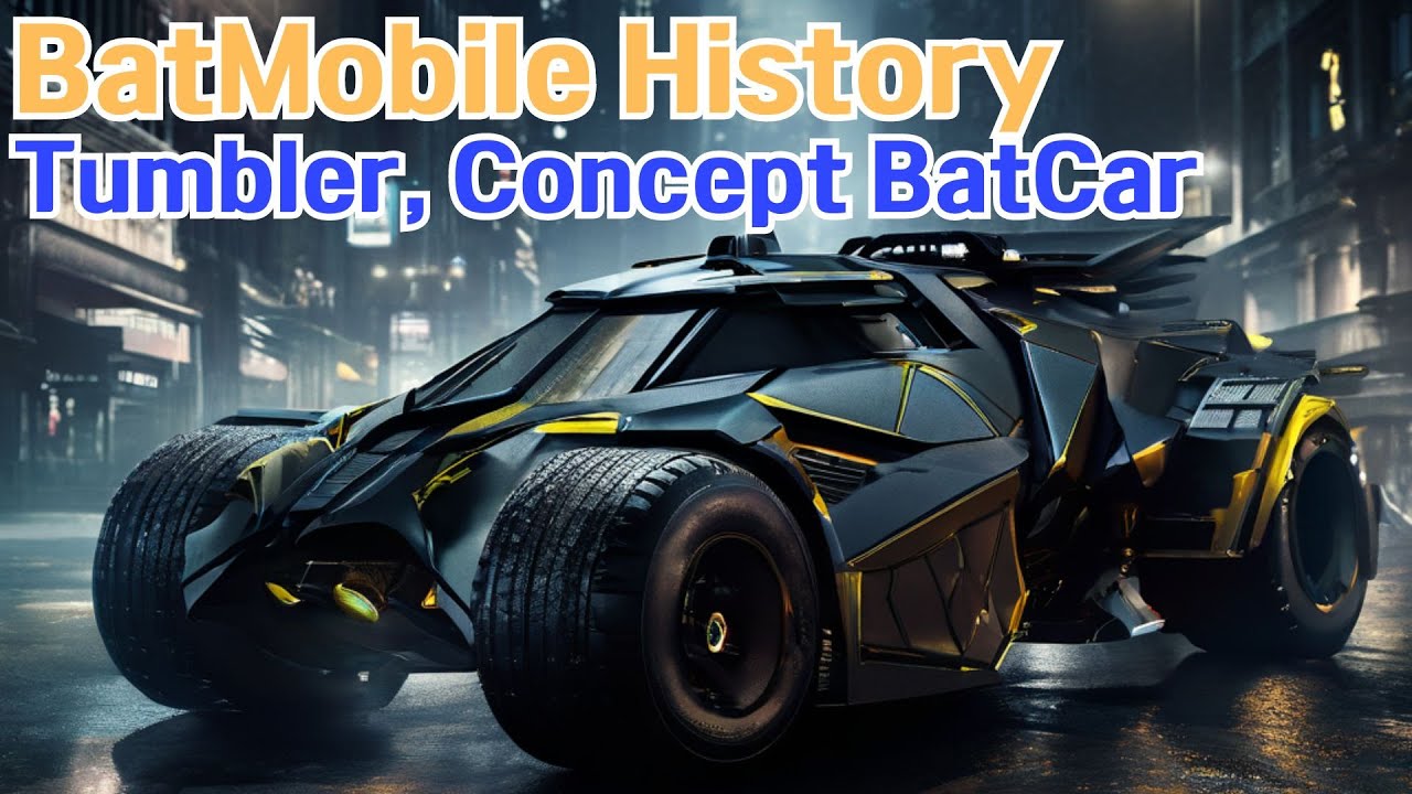 Batmobile history, Future concept Batcar, 배트모빌 역사, 텀블러, 미래 컨셉트 배트카 ...