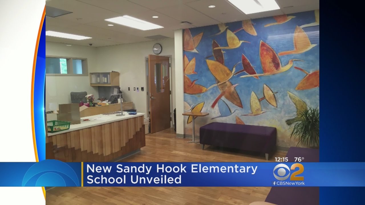 New Sandy Hook School Unveiled - YouTube