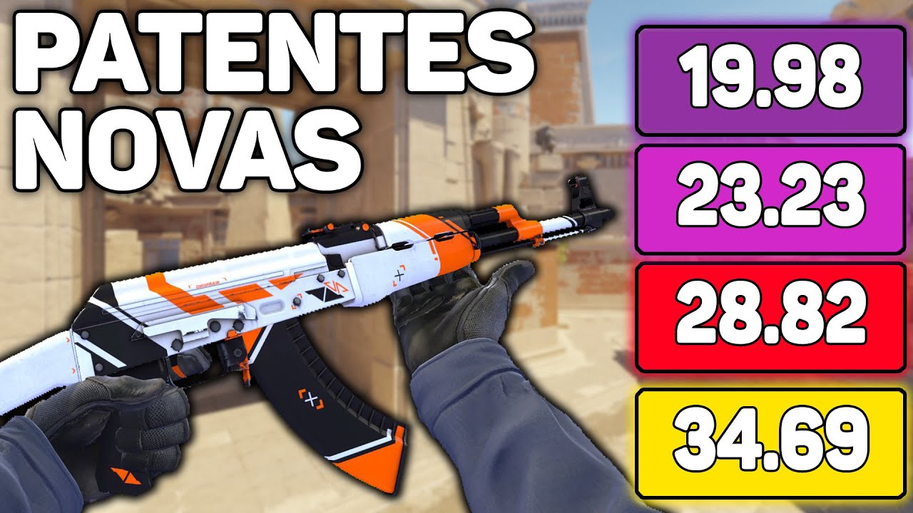 NOVAS PATENTES SERÁ IMPLENTADO NO CS2? - ENTENDA SOBRE! - YouTube