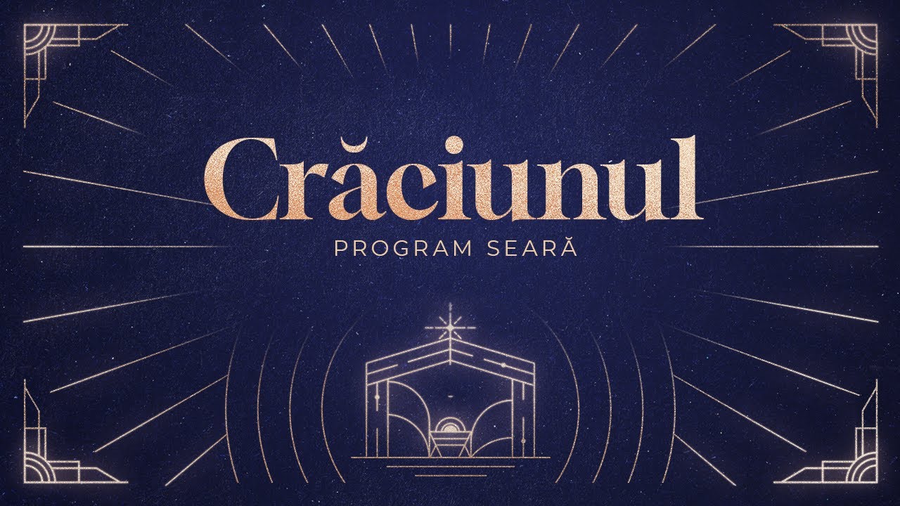Program Craciun Seara 24.12.2023 Biserica Nicolina 2023 - YouTube