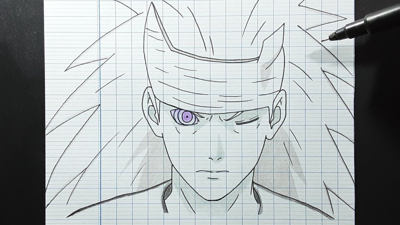 vẽ Madara lục đạo - YouTube