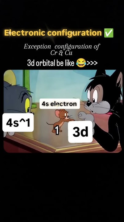 Electronic configuration exception|| #meme #funny #cwm #shorts # ...