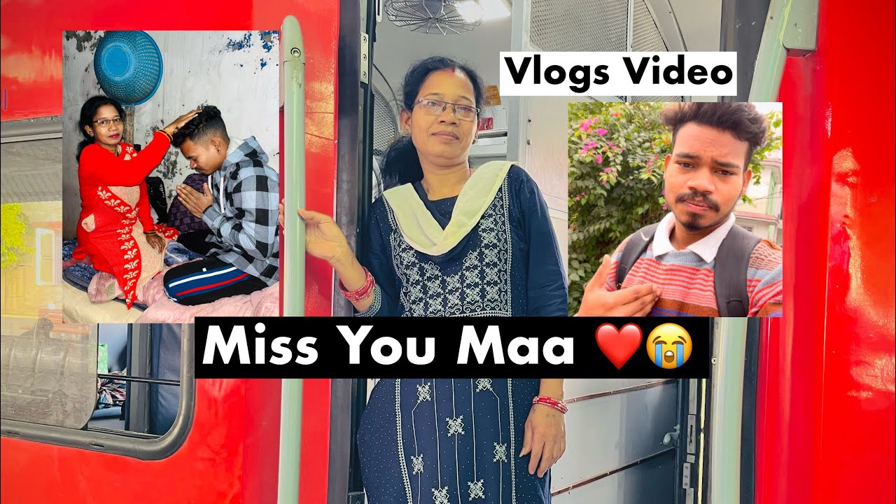 Miss You Maa ️😭 Vlogs Video | Dog And Me | Bhaiya aur Bhabhi Ghar Me ...