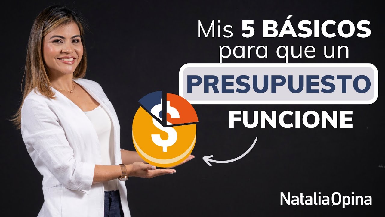 ¿Cómo hacer un PRESUPUESTO personal que SI FUNCIONE? plantilla Excel ...