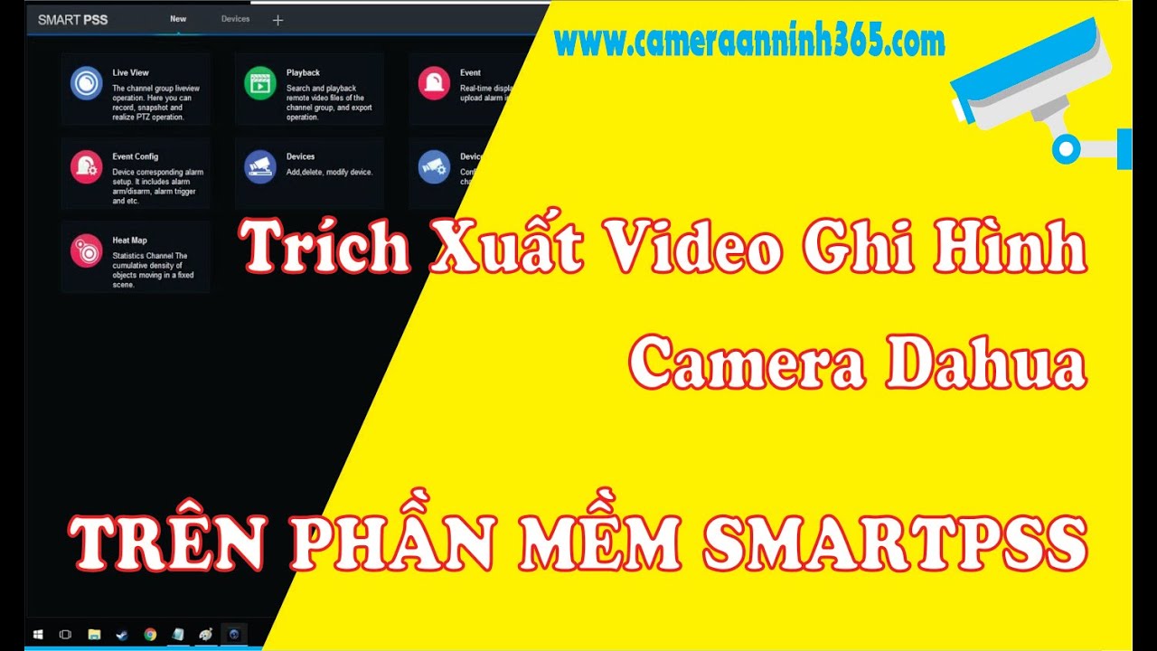 Cách Trích Xuất Video Ghi Hình Từ Camera Dahua Trên SmartPSS - YouTube