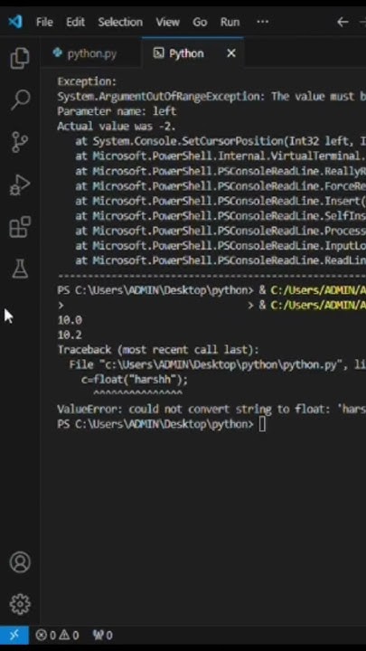 Type Conversion of Float In Python Programming #7 #viral #shorts #youtubeshorts #python # ...