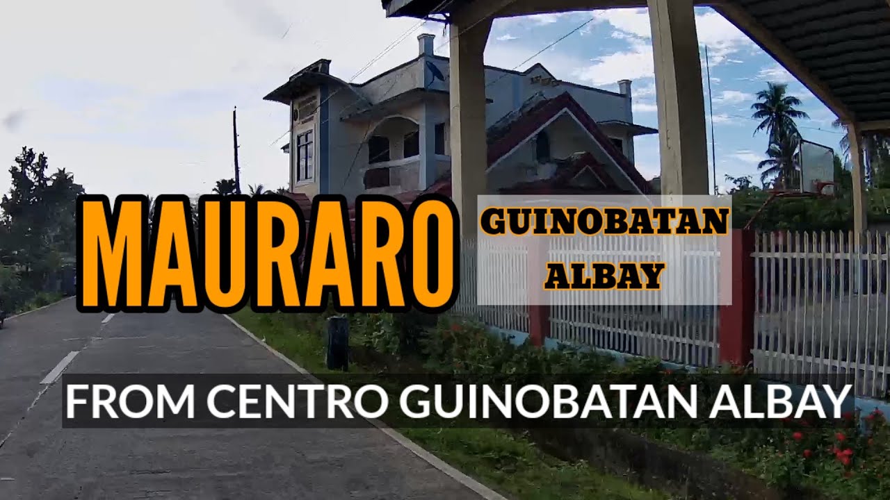 Mauraro Guinobatan Albay quick rides from Centro Guinobatan Albay#albay ...