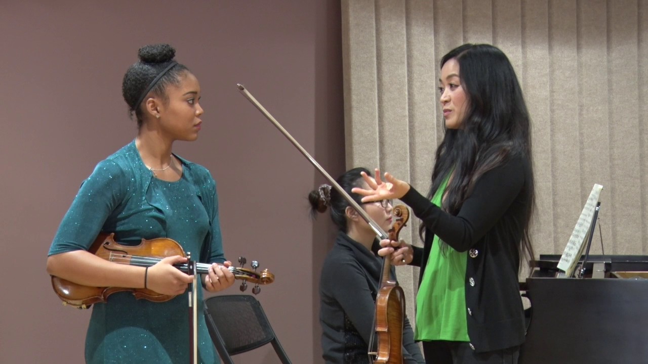 Chee-Yun Violin Masterclass - YouTube