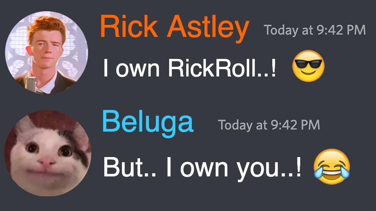 If Beluga Owns RickRoll... - YouTube