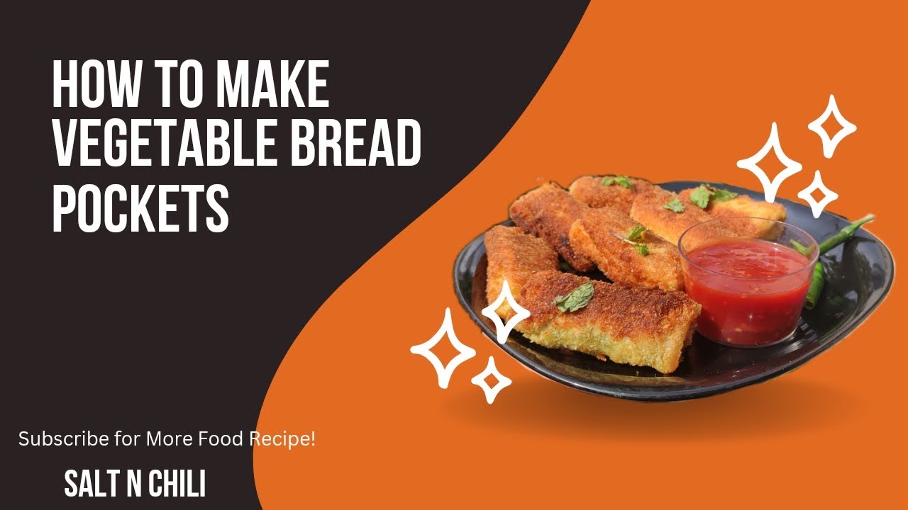 How to Make Vegetable Bread Pockets • Recipe • - YouTube