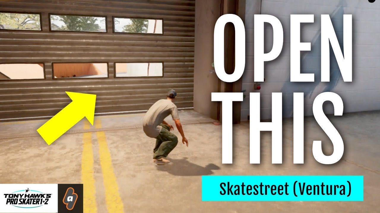 How to Reach V Logo / Mark in the Skatestreet | THPS 1+2 - YouTube