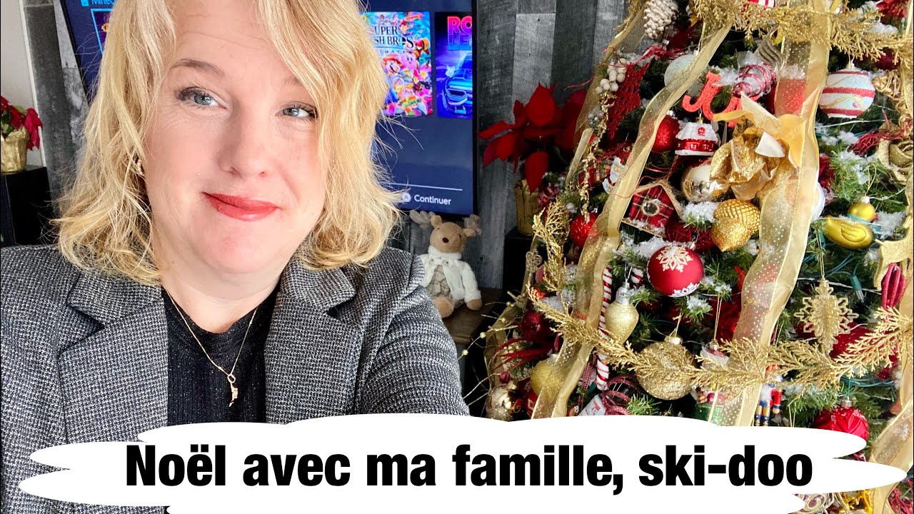 Noël avec mes parents,ski-doo pour Katia(25-26-27 déc 22) - YouTube