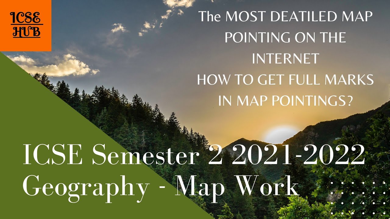 ICSE Class 10 Geography: How to score full marks in Map Pointing ...
